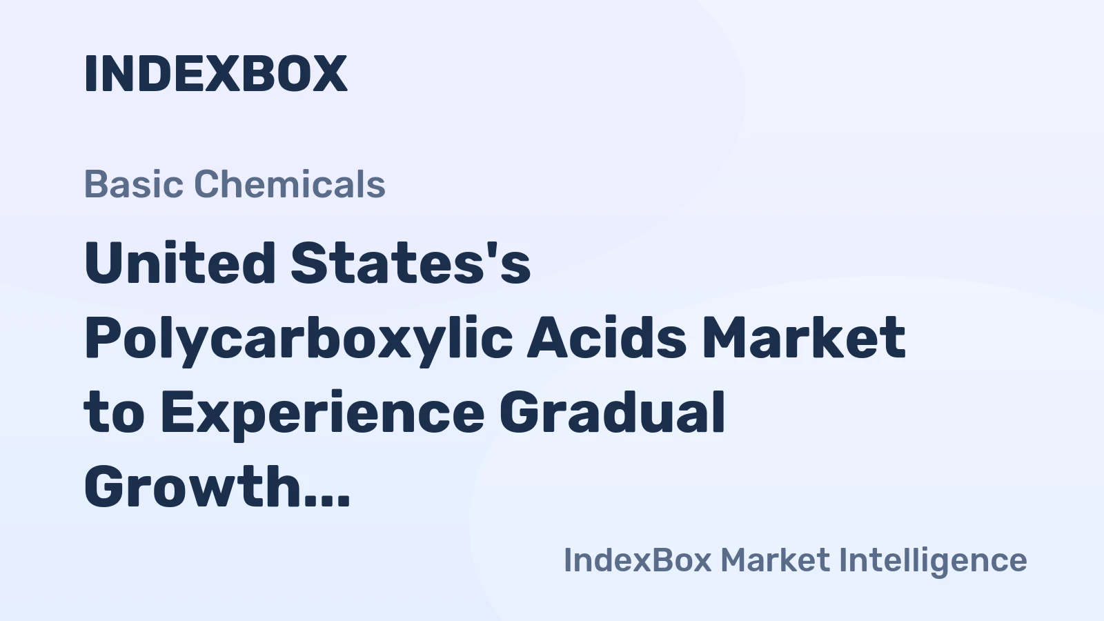 United States's Polycarboxylic Acids Market to Experience Gradual Growth with CAGR of +0.5% from 2024-2035