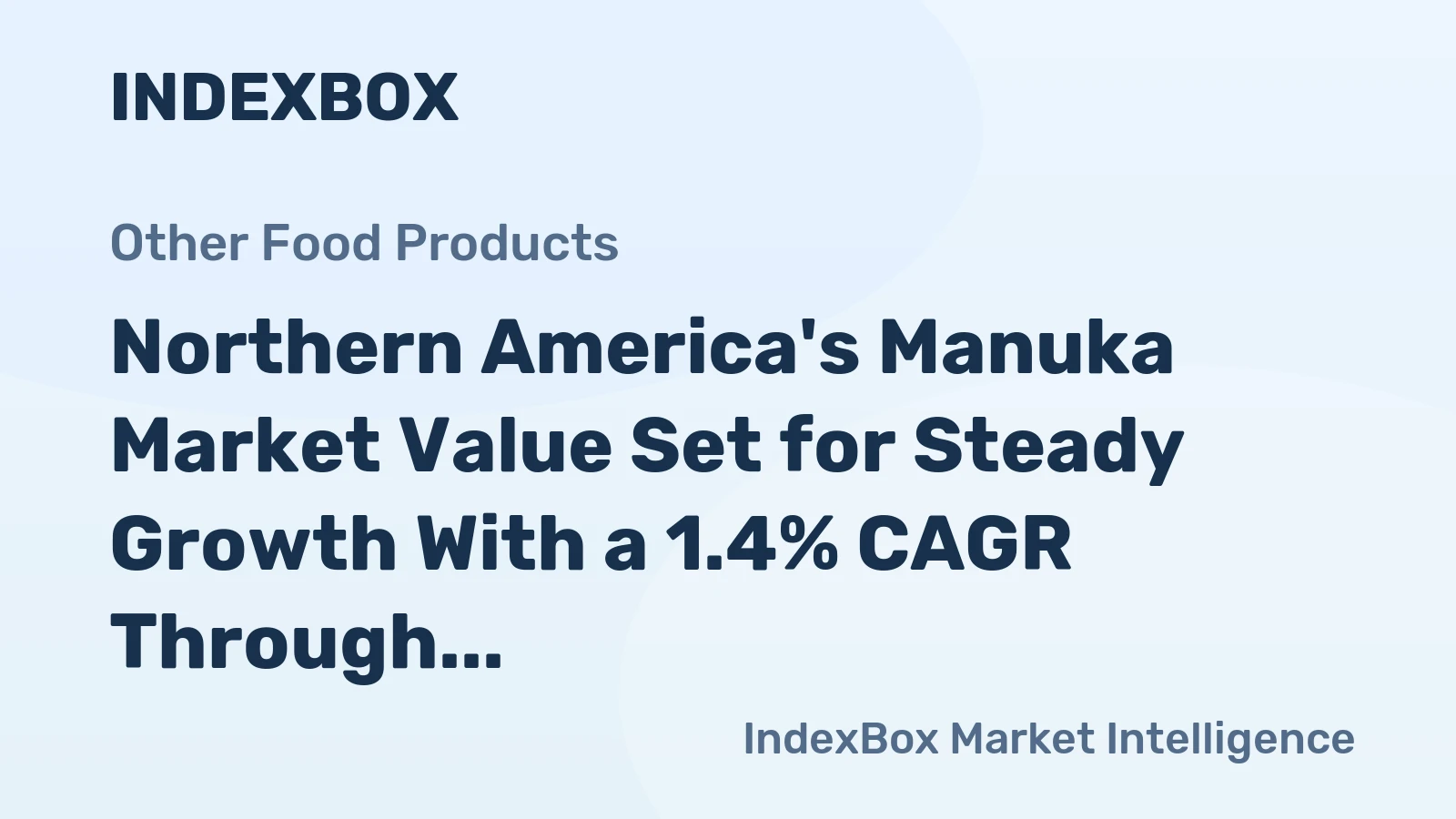 Northern America's Manuka Market Value Set for Steady Growth With a 1.4% CAGR Through 2035