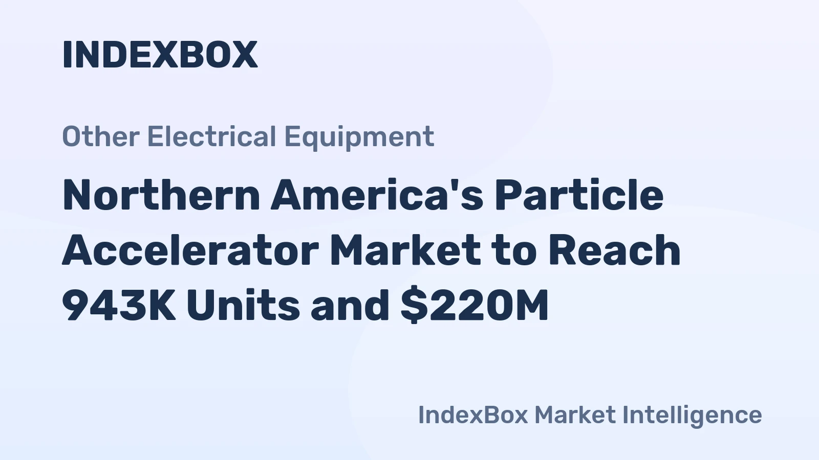 Northern America's Particle Accelerator Market to Reach 943K Units and $220M
