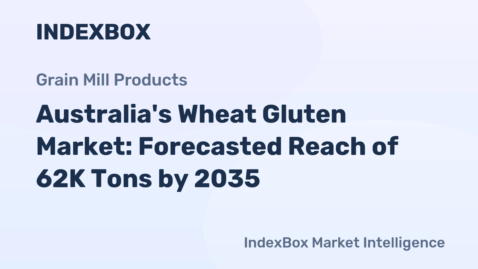 Australia's Wheat Gluten Market: Forecasted Reach of 62K Tons by 2035
