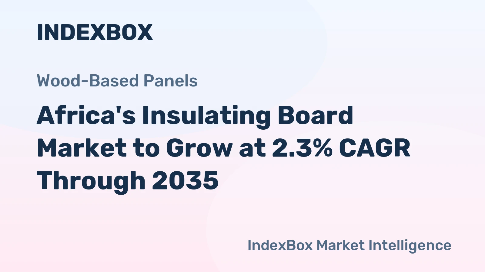 Africa's Insulating Board Market to Grow at 2.3% CAGR Through 2035