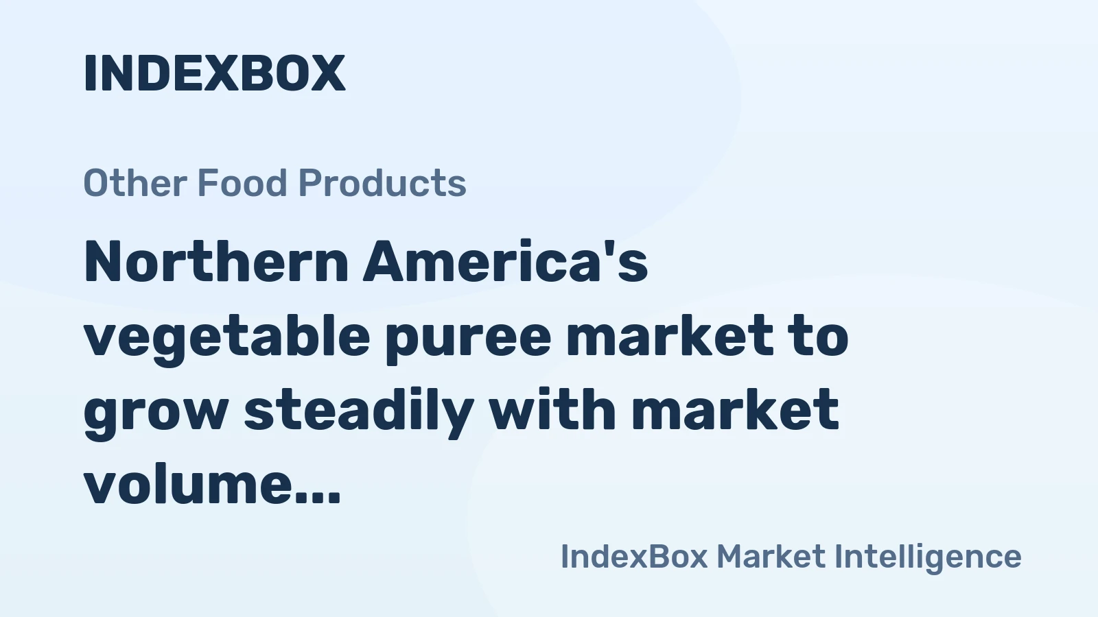 Northern America's vegetable puree market to grow steadily with market volume reaching 4.3K tons and market value hitting $12M by 2035
