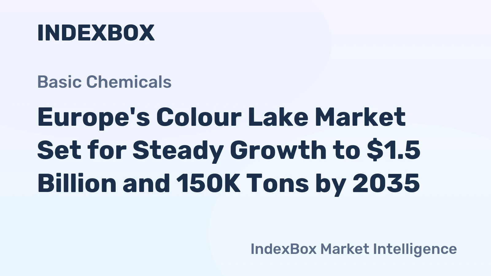 Europe's Colour Lake Market Set for Steady Growth to $1.5 Billion and 150K Tons by 2035