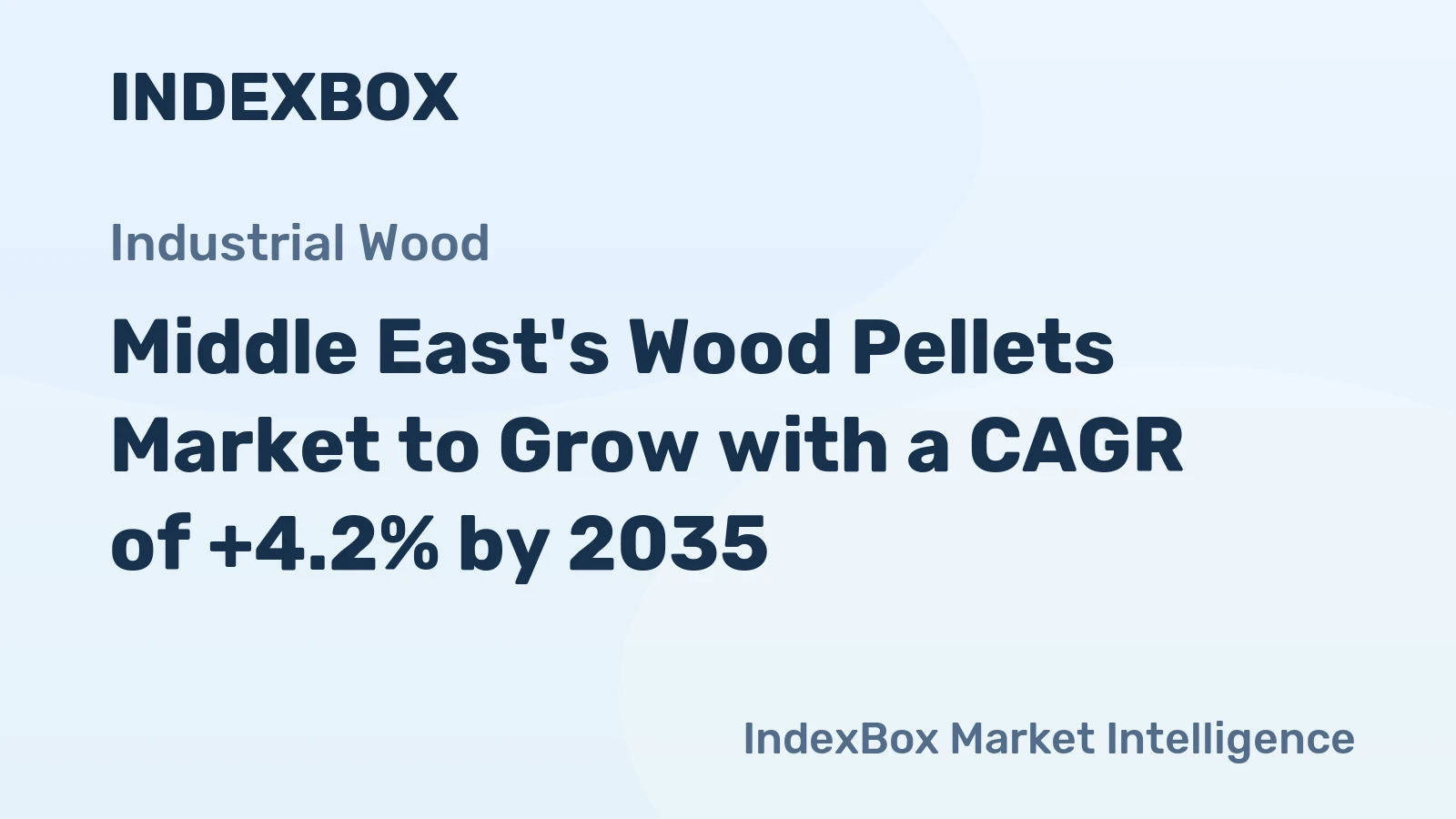 Middle East's Wood Pellets Market to Grow with a CAGR of +4.2% by 2035