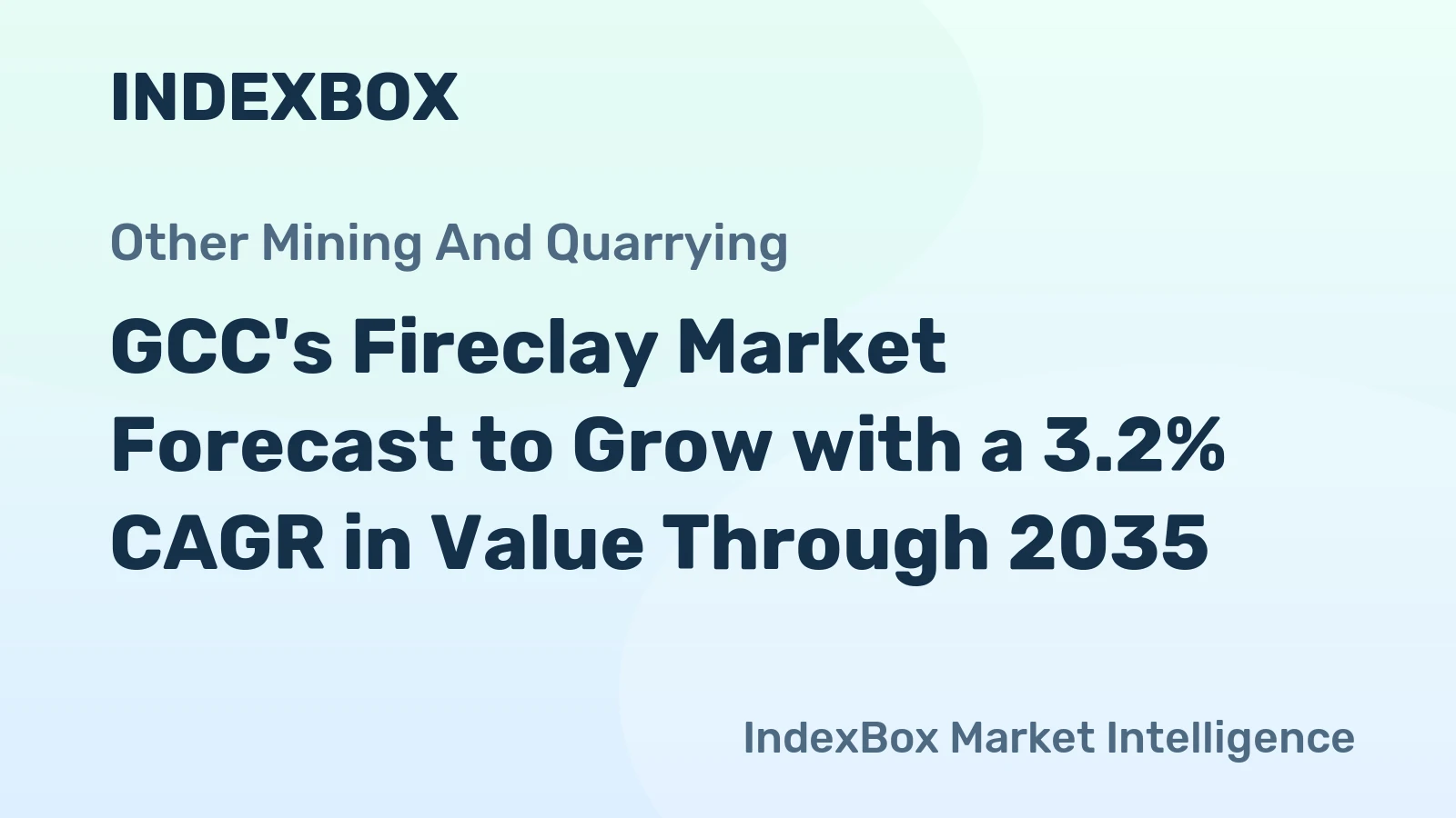 GCC's Fireclay Market Forecast to Grow with a 3.2% CAGR in Value Through 2035