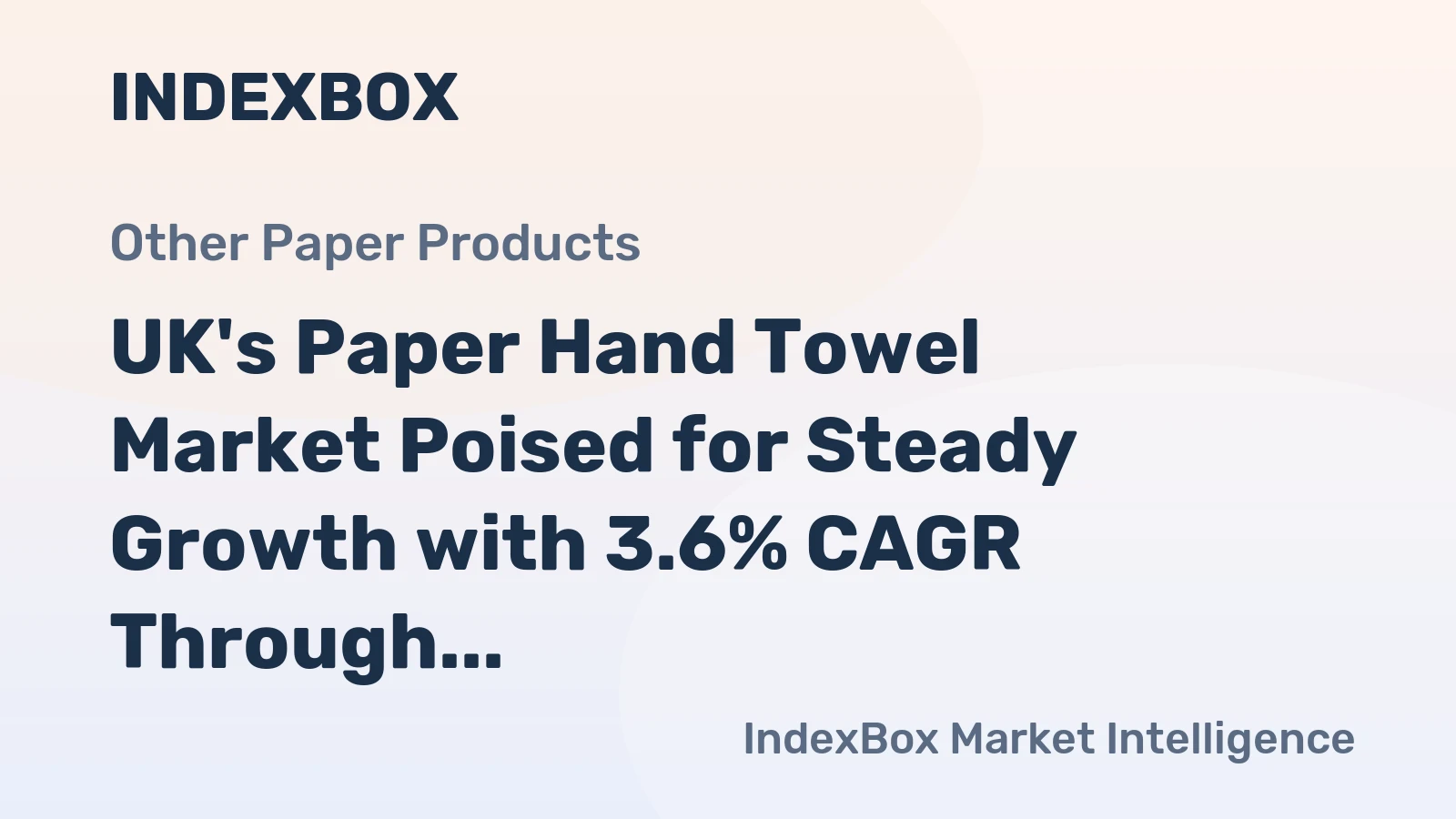 UK's Paper Hand Towel Market Poised for Steady Growth with 3.6% CAGR Through 2035