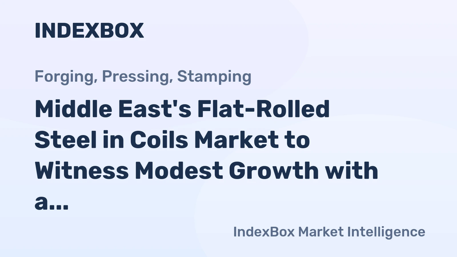 Middle East's Flat-Rolled Steel in Coils Market to Witness Modest Growth with a CAGR of +0.5% from 2024 to 2035