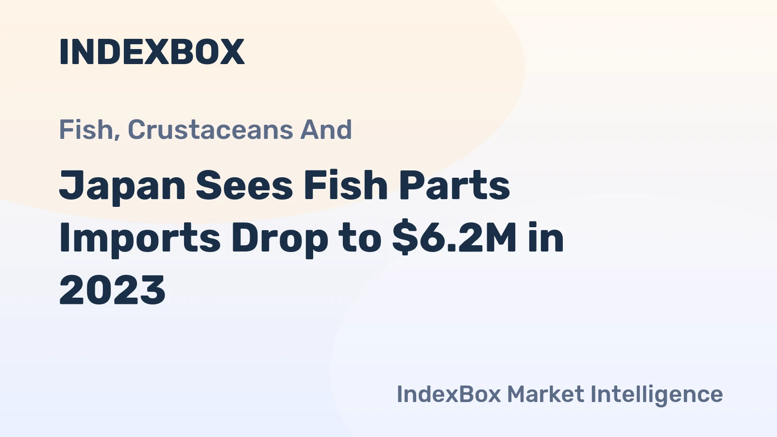 Japan Sees Fish Parts Imports Drop to $6.2M in 2023