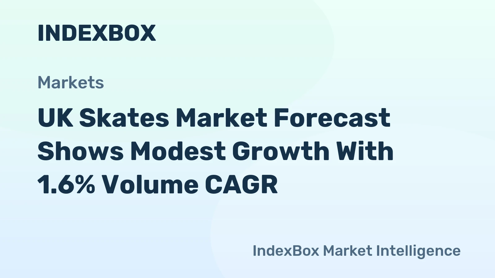 UK Skates Market Forecast Shows Modest Growth With 1.6% Volume CAGR