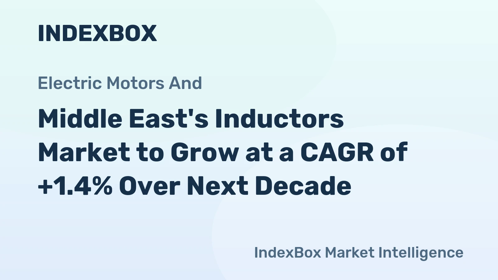 Middle East's Inductors Market to Grow at a CAGR of +1.4% Over Next Decade