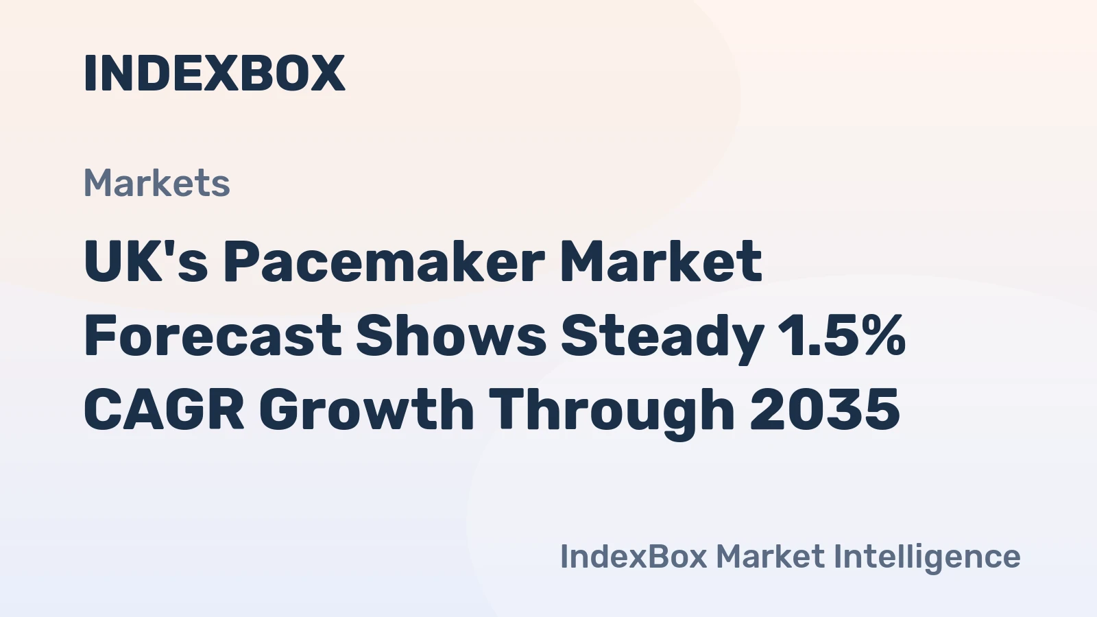 UK's Pacemaker Market Forecast Shows Steady 1.5% CAGR Growth Through 2035