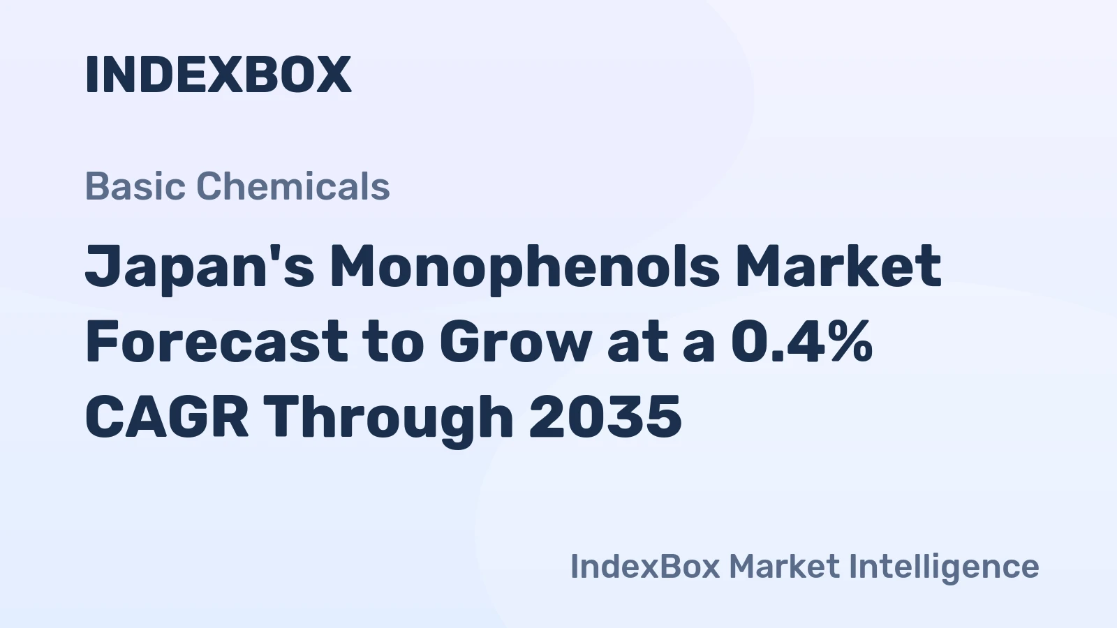 Japan's Monophenols Market Forecast to Grow at a 0.4% CAGR Through 2035