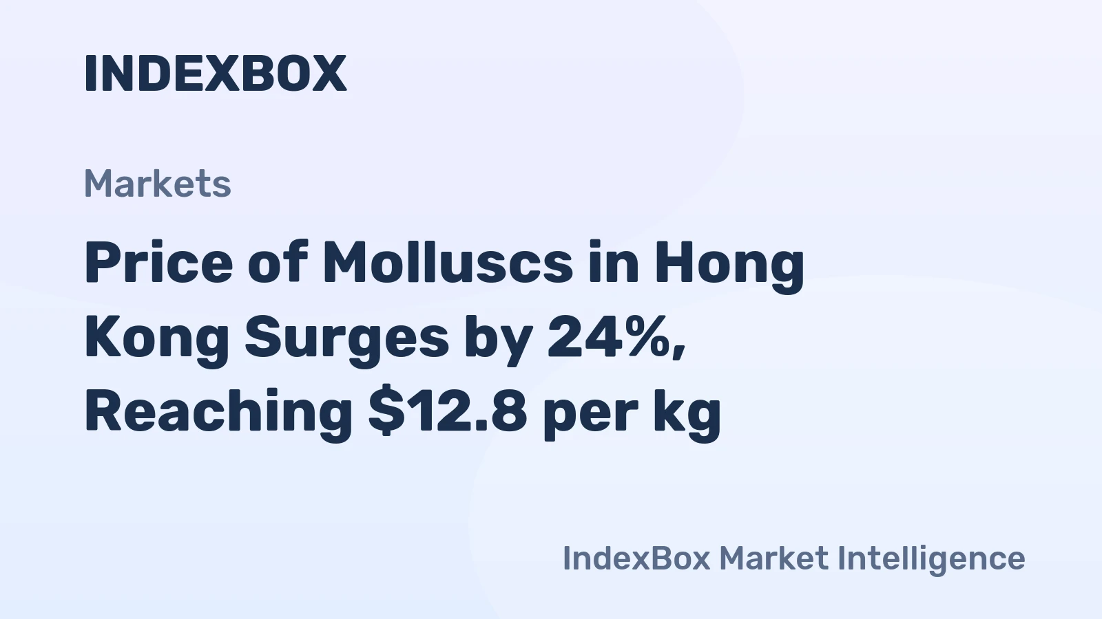 Price of Molluscs in Hong Kong Surges by 24%, Reaching $12.8 per kg
