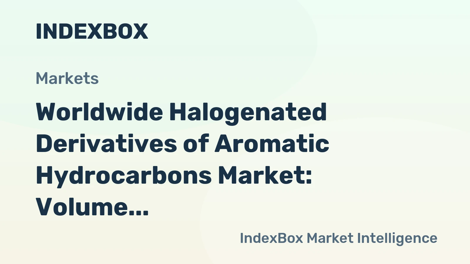Worldwide Halogenated Derivatives of Aromatic Hydrocarbons Market: Volume to Reach 784K Tons and Value to Hit $4.8B by 2035