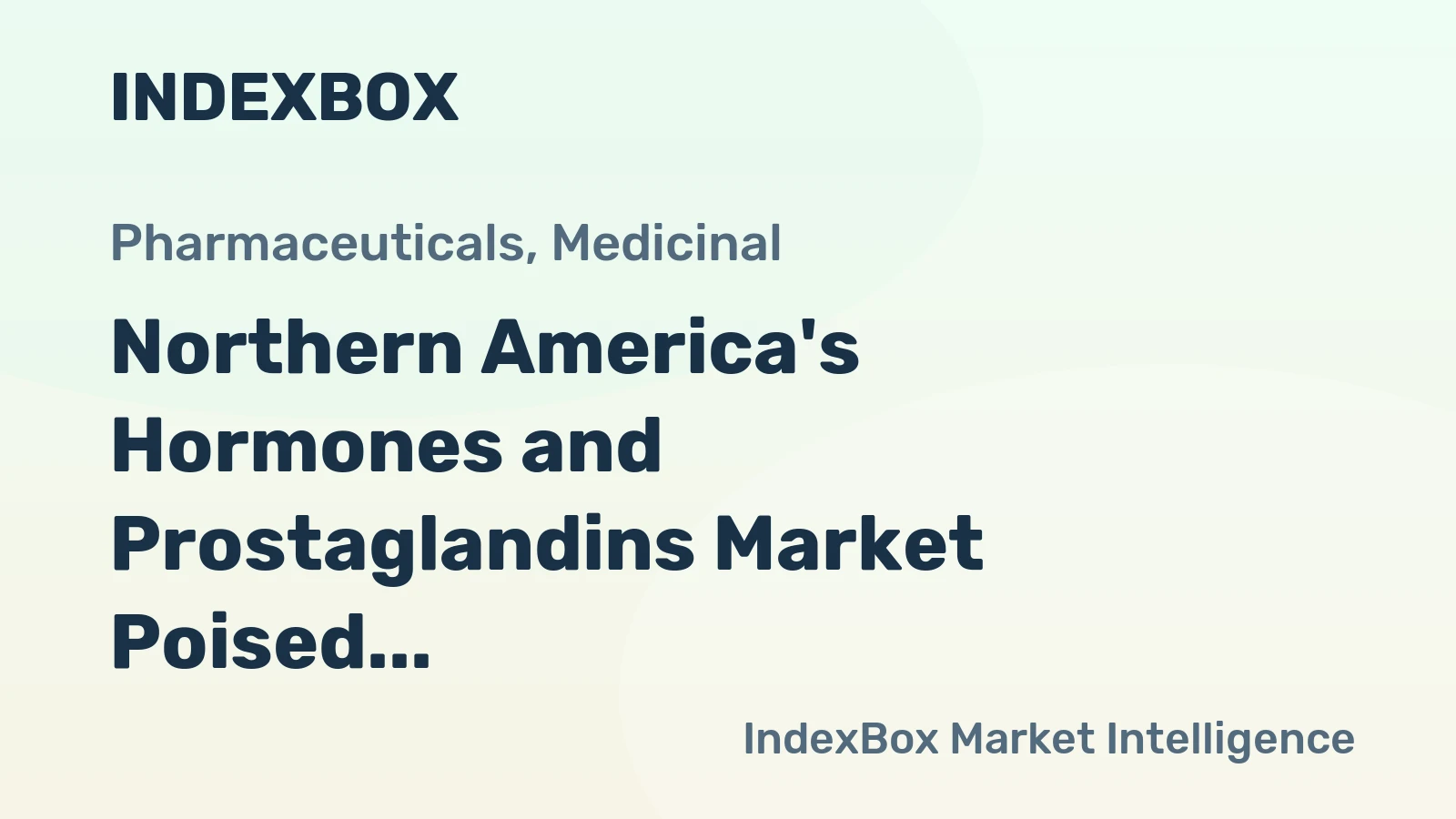 Northern America's Hormones and Prostaglandins Market Poised for Steady Growth with a 3.3% CAGR in Value