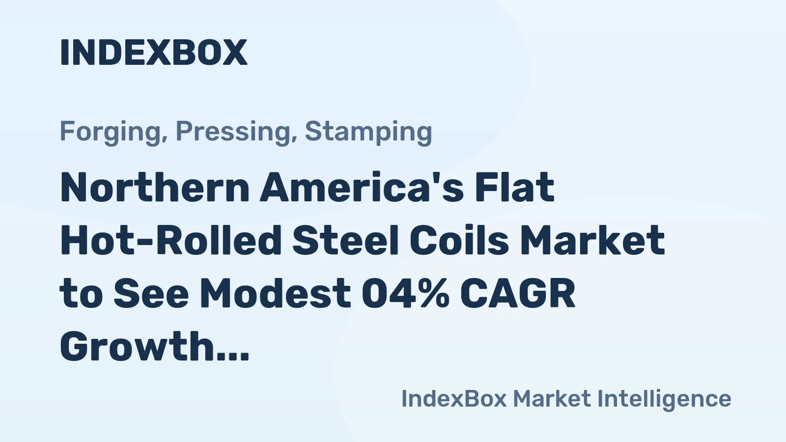 Northern America's Flat Hot-Rolled Steel Coils Market to See Modest 04% CAGR Growth Through 2035