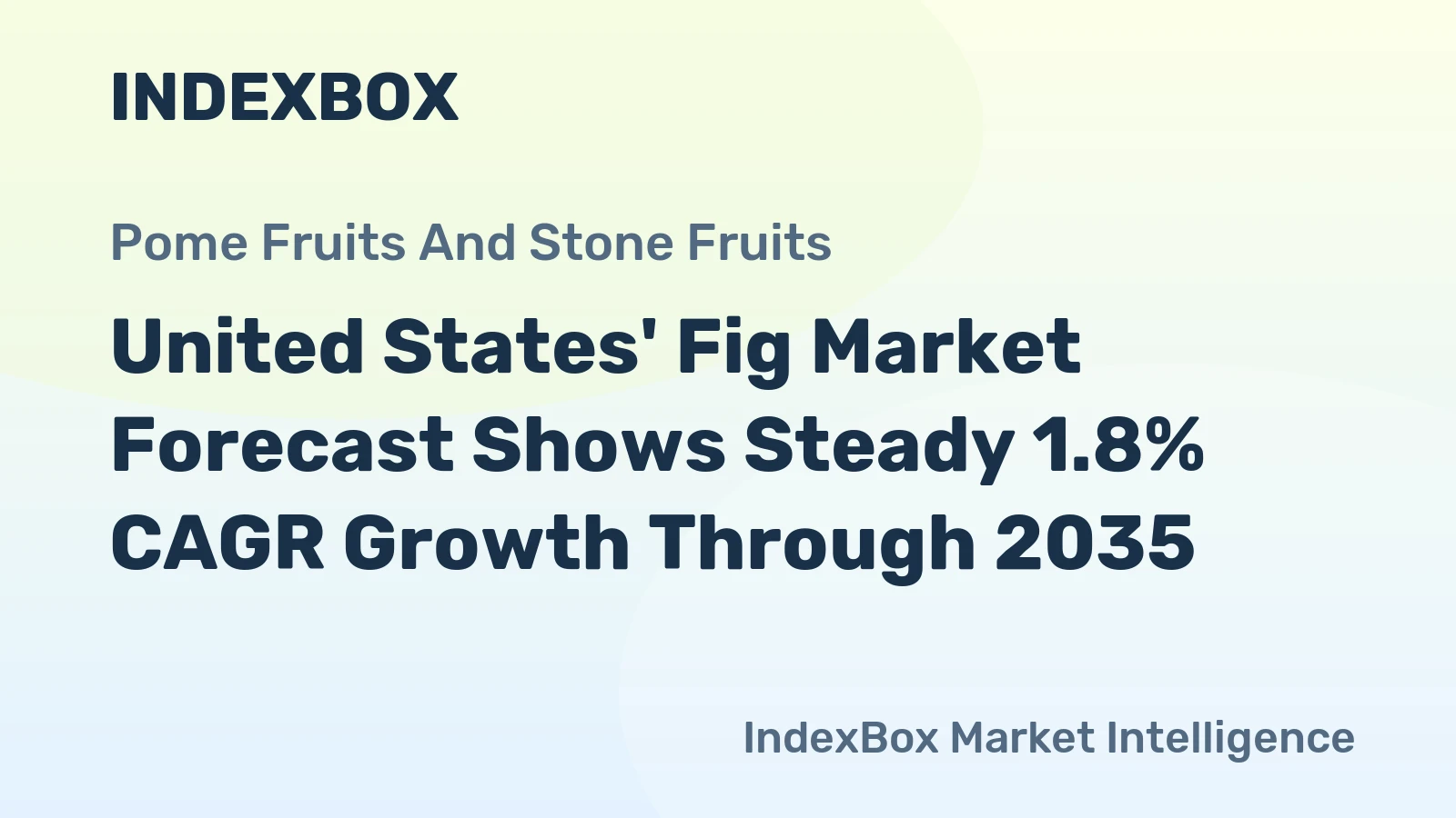 United States' Fig Market Forecast Shows Steady 1.8% CAGR Growth Through 2035