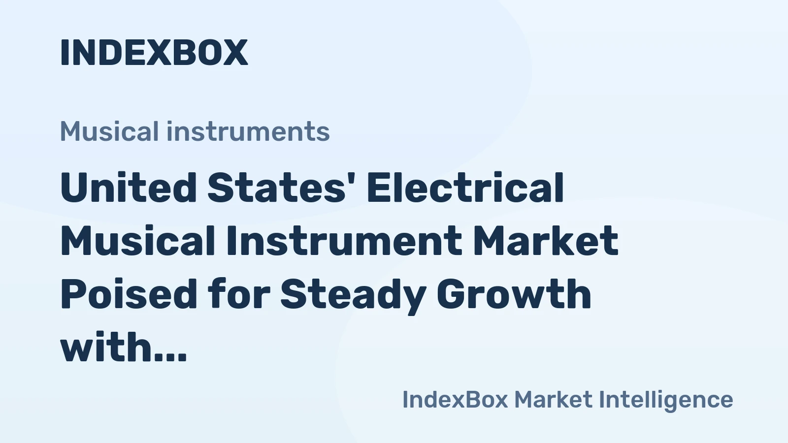 United States' Electrical Musical Instrument Market Poised for Steady Growth with 1.9% CAGR