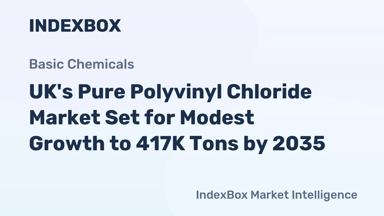 UK's Pure Polyvinyl Chloride Market Set for Modest Growth to 417K Tons by 2035