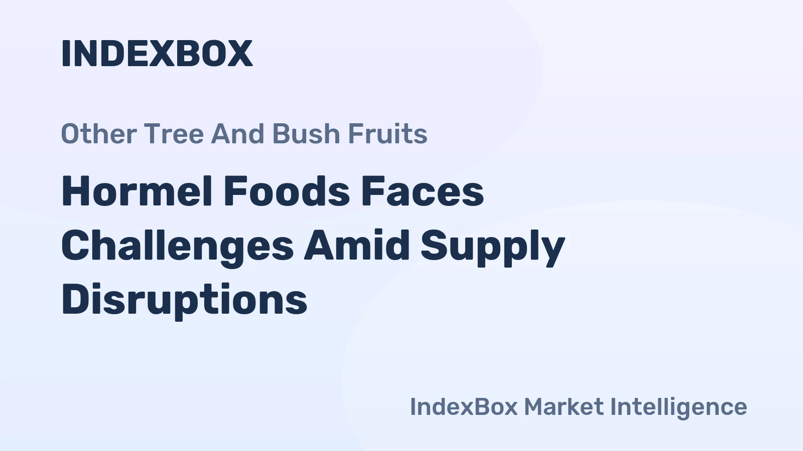 Hormel Foods Faces Challenges Amid Supply Disruptions