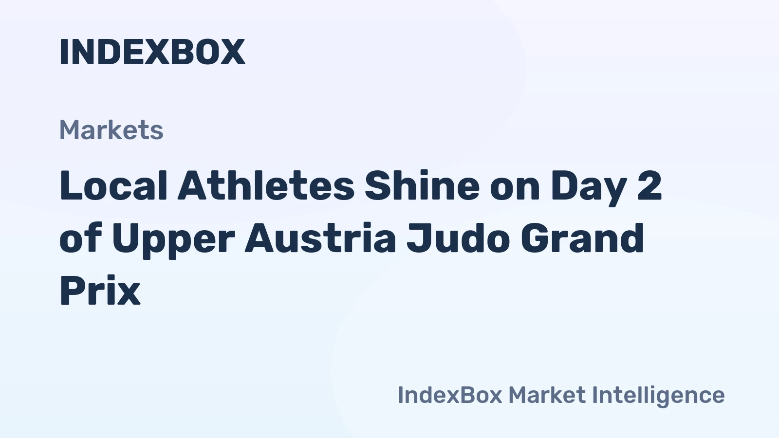 Local Athletes Shine on Day 2 of Upper Austria Judo Grand Prix