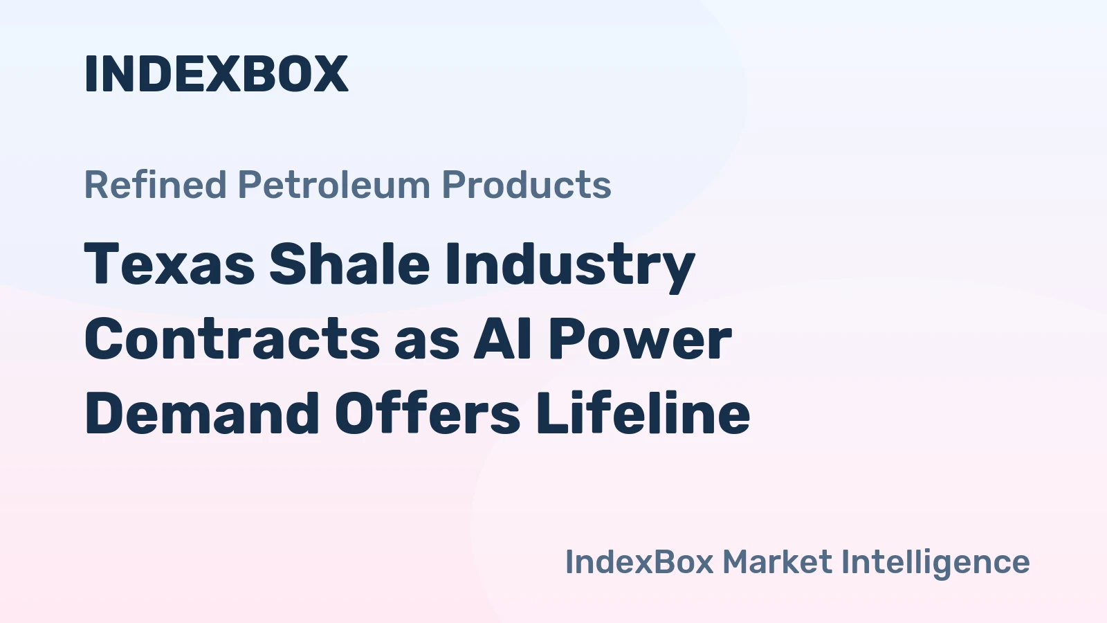 Texas Shale Industry Contracts as AI Power Demand Offers Lifeline