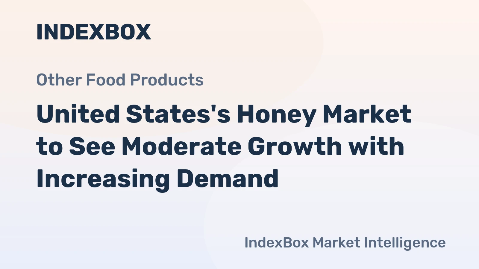 United States's Honey Market to See Moderate Growth with Increasing Demand