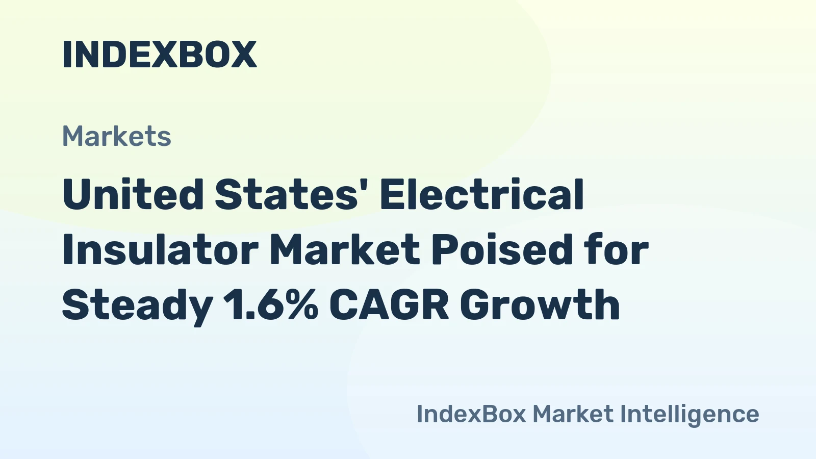 United States' Electrical Insulator Market Poised for Steady 1.6% CAGR Growth