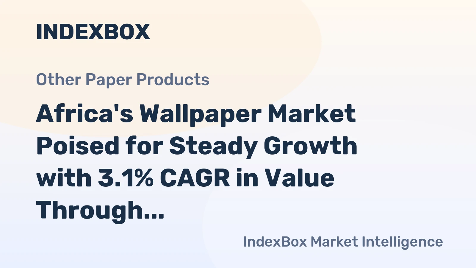 Africa's Wallpaper Market Poised for Steady Growth with 3.1% CAGR in Value Through 2035