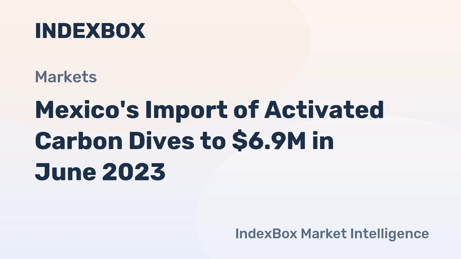 Mexico's Import of Activated Carbon Dives to $6.9M in June 2023
