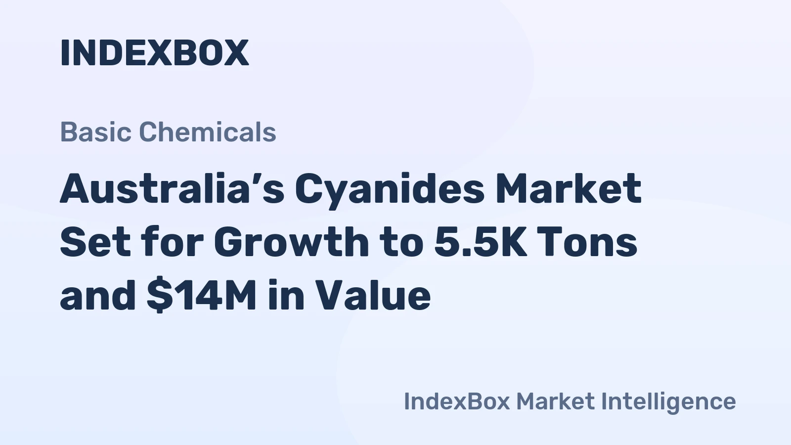 Australia’s Cyanides Market Set for Growth to 5.5K Tons and $14M in Value