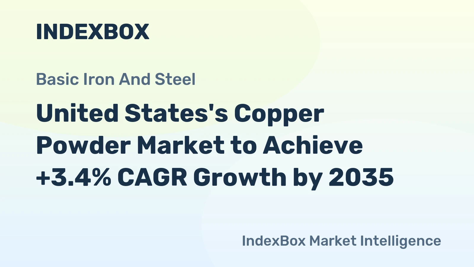 United States's Copper Powder Market to Achieve +3.4% CAGR Growth by 2035