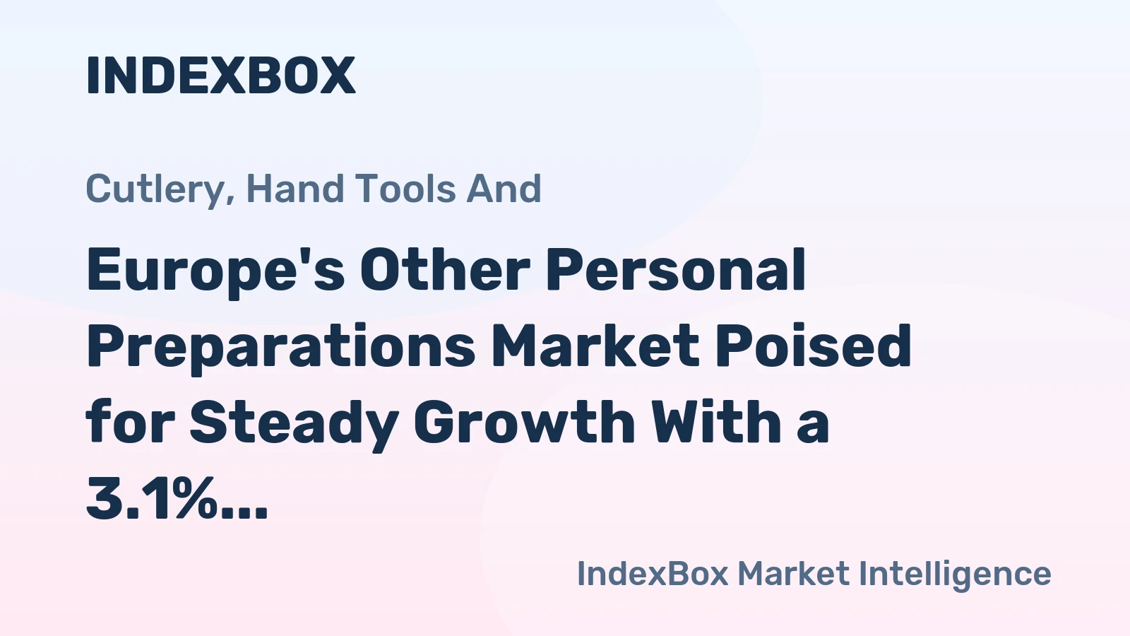 Europe's Other Personal Preparations Market Poised for Steady Growth With a 3.1% CAGR in Value Through 2035