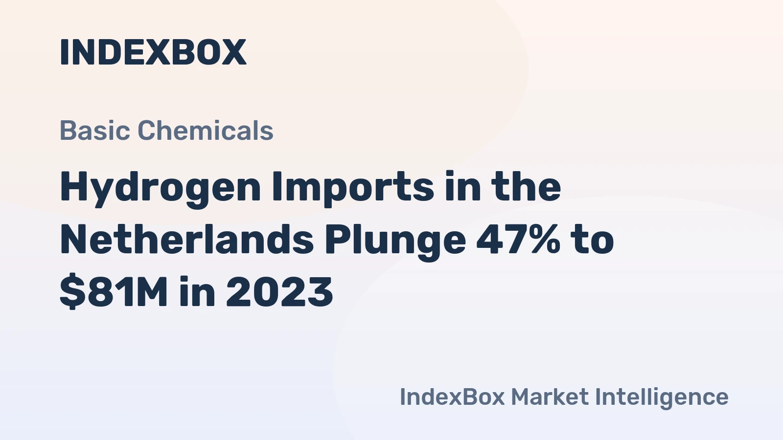 Hydrogen Imports in the Netherlands Plunge 47% to $81M in 2023