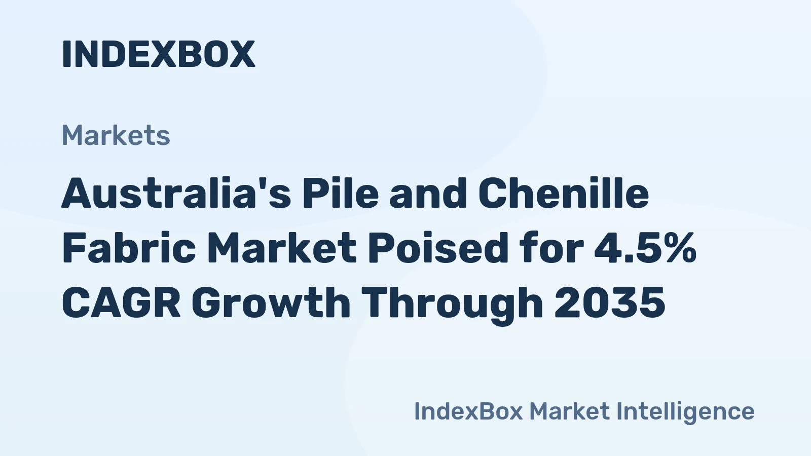 Australia's Pile and Chenille Fabric Market Poised for 4.5% CAGR Growth Through 2035
