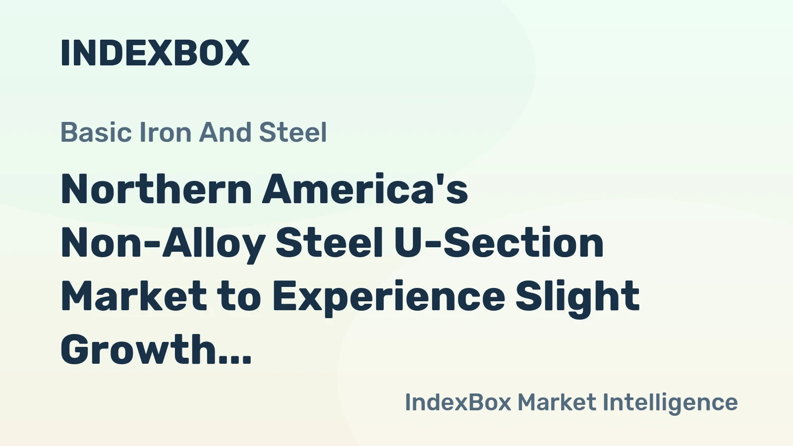 Northern America's Non-Alloy Steel U-Section Market to Experience Slight Growth with a CAGR of +0.2% from 2024-2035