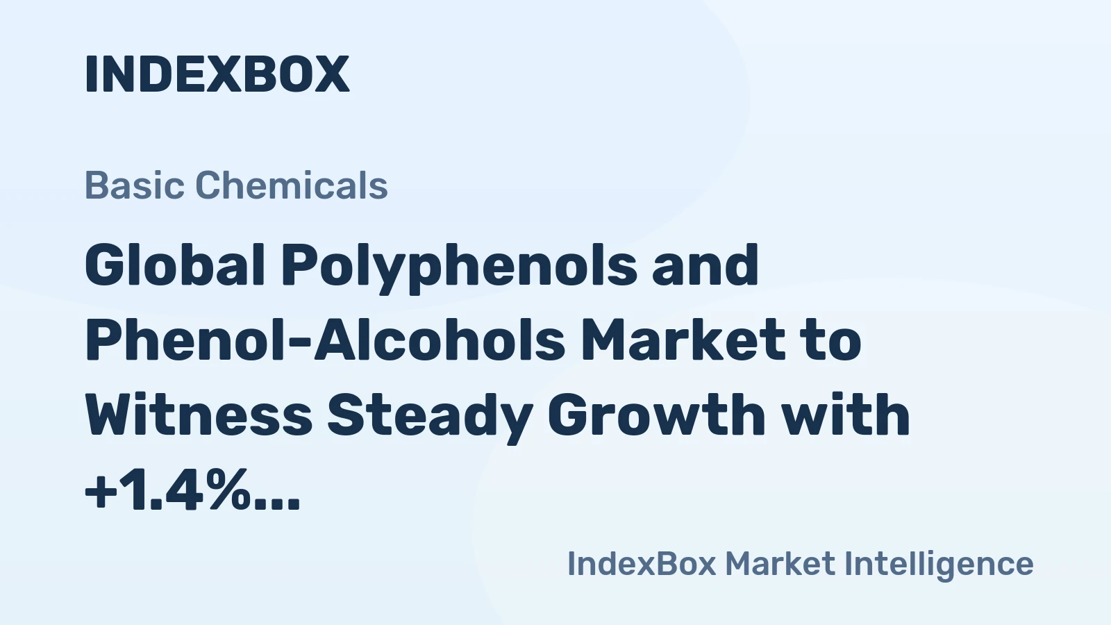Global Polyphenols and Phenol-Alcohols Market to Witness Steady Growth with +1.4% CAGR Through 2035