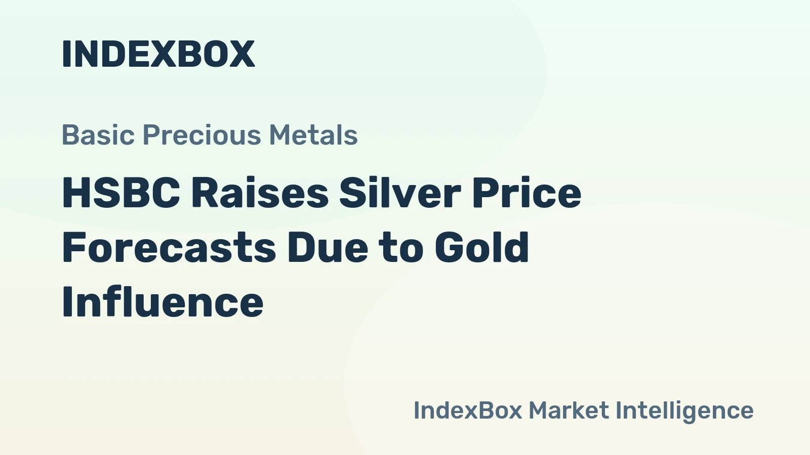 HSBC Raises Silver Price Forecasts Due to Gold Influence