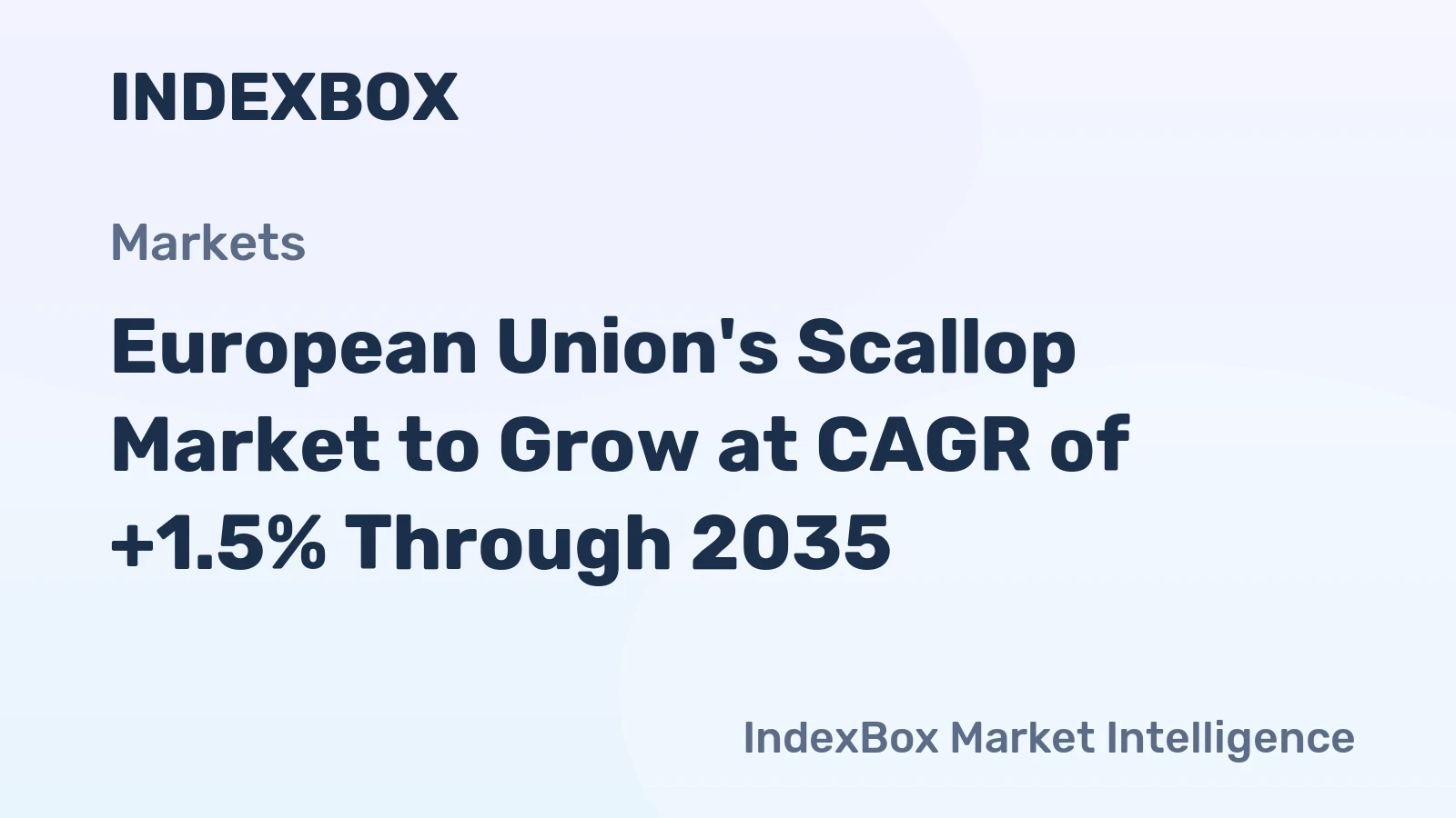 European Union's Scallop Market to Grow at CAGR of +1.5% Through 2035