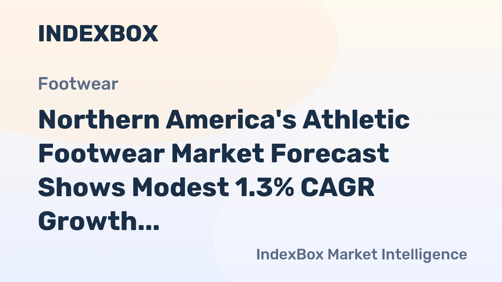 Northern America's Athletic Footwear Market Forecast Shows Modest 1.3% CAGR Growth Through 2035
