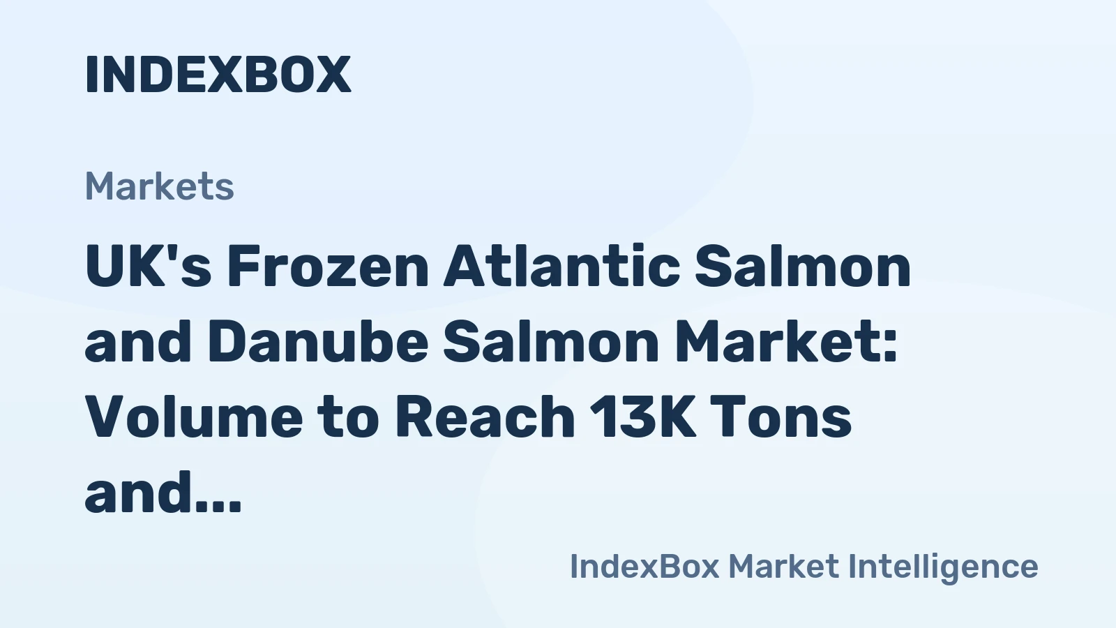UK's Frozen Atlantic Salmon and Danube Salmon Market: Volume to Reach 13K Tons and Value to Hit $42M by 2035