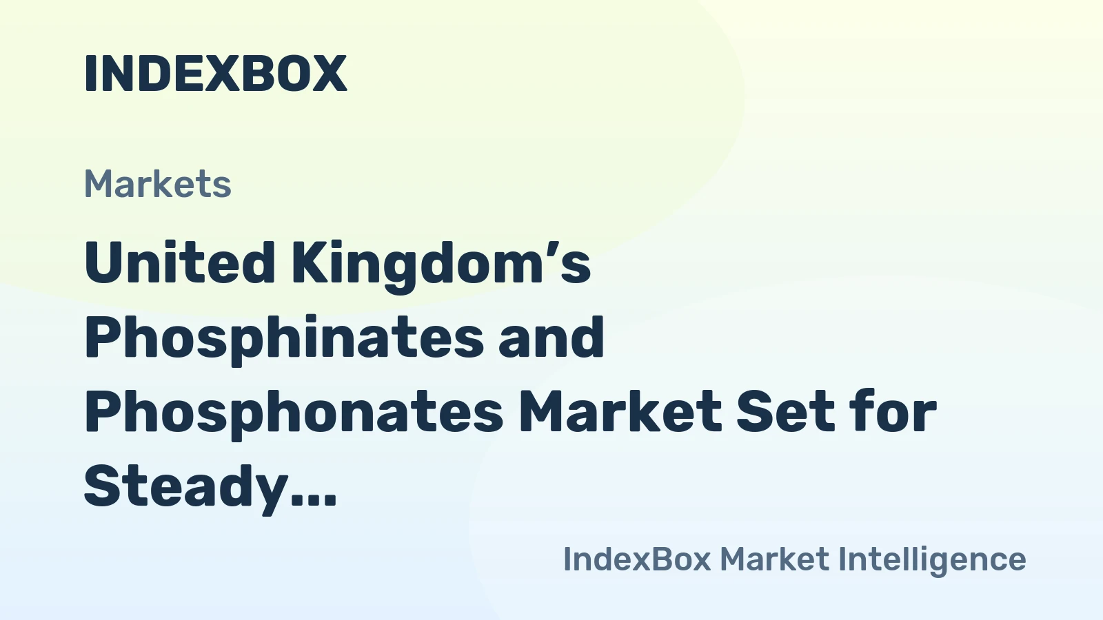 United Kingdom’s Phosphinates and Phosphonates Market Set for Steady Growth with 3.1% CAGR