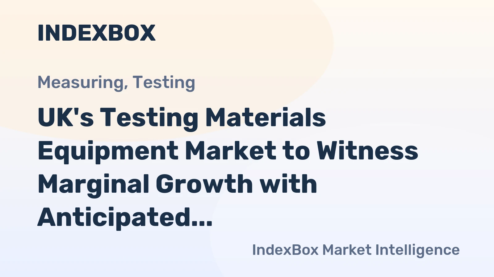 UK's Testing Materials Equipment Market to Witness Marginal Growth with Anticipated CAGR of +0.2% from 2024 to 2035