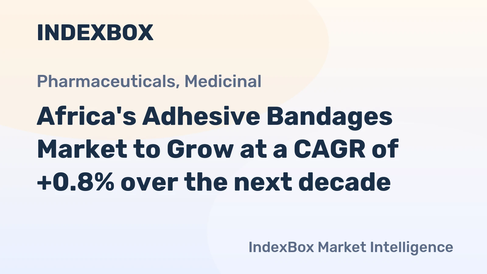 Africa's Adhesive Bandages Market to Grow at a CAGR of +0.8% over the next decade