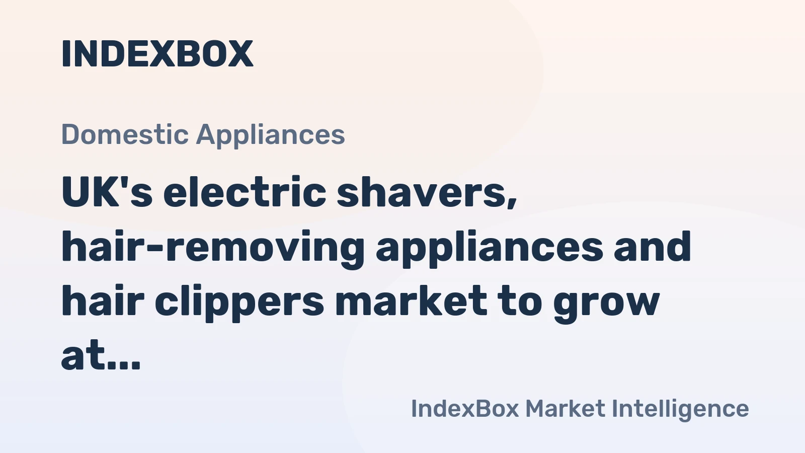 UK's electric shavers, hair-removing appliances and hair clippers market to grow at a 3.5% CAGR, rebounding from recent declines to reach $165M by 2035.