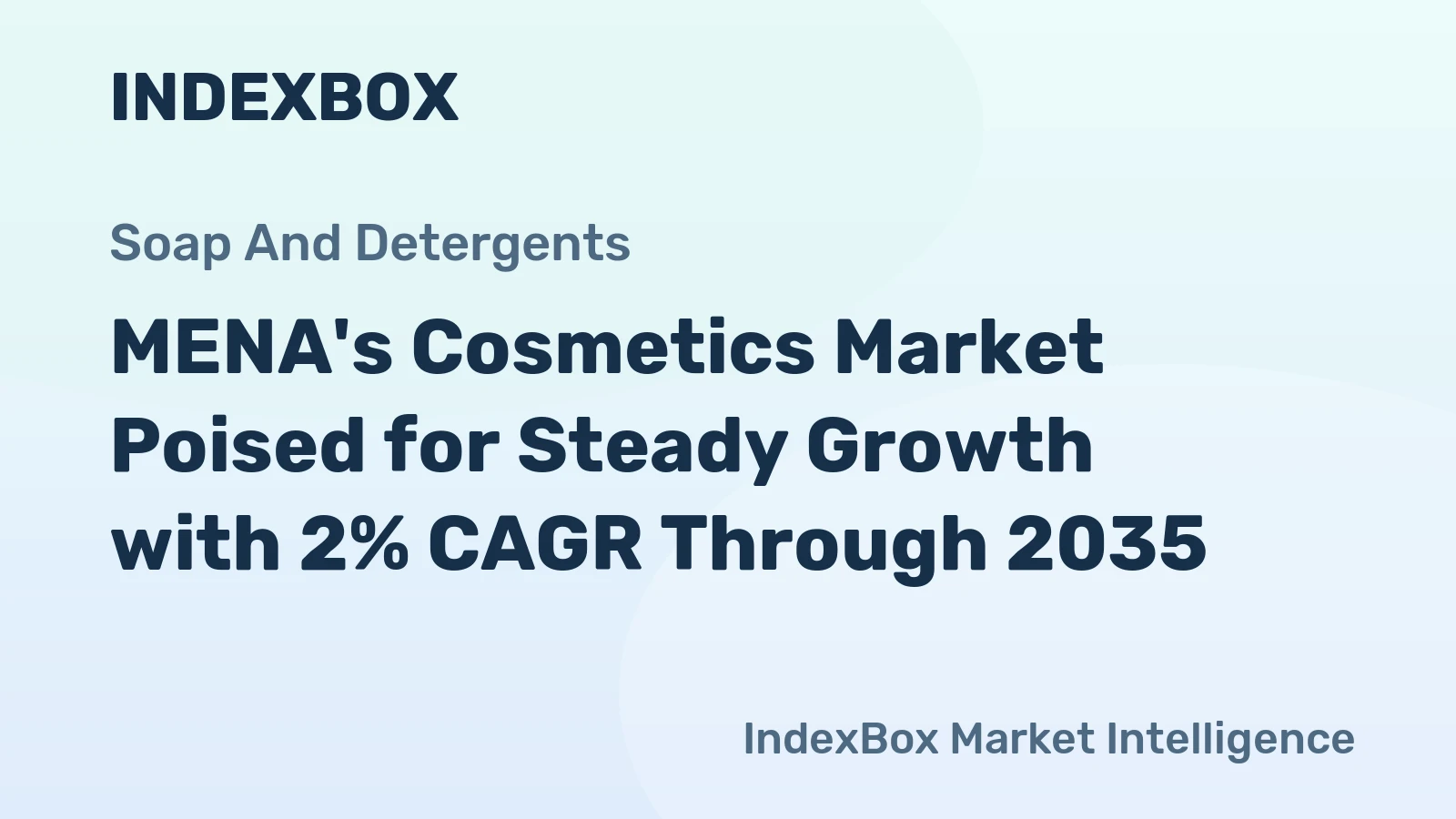 MENA's Cosmetics Market Poised for Steady Growth with 2% CAGR Through 2035