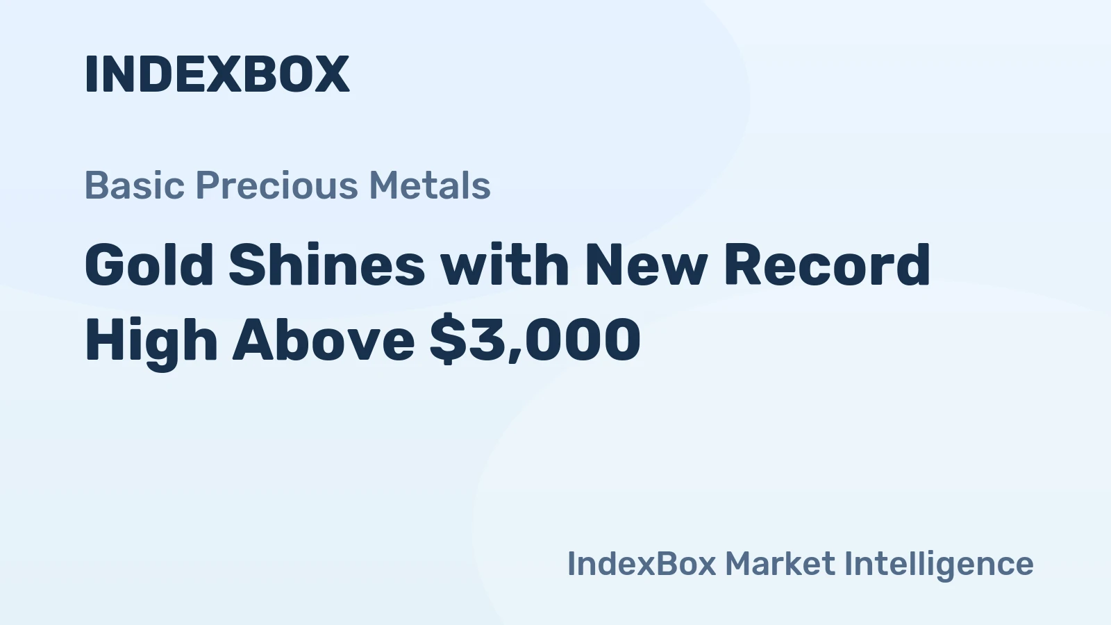 Gold Shines with New Record High Above $3,000