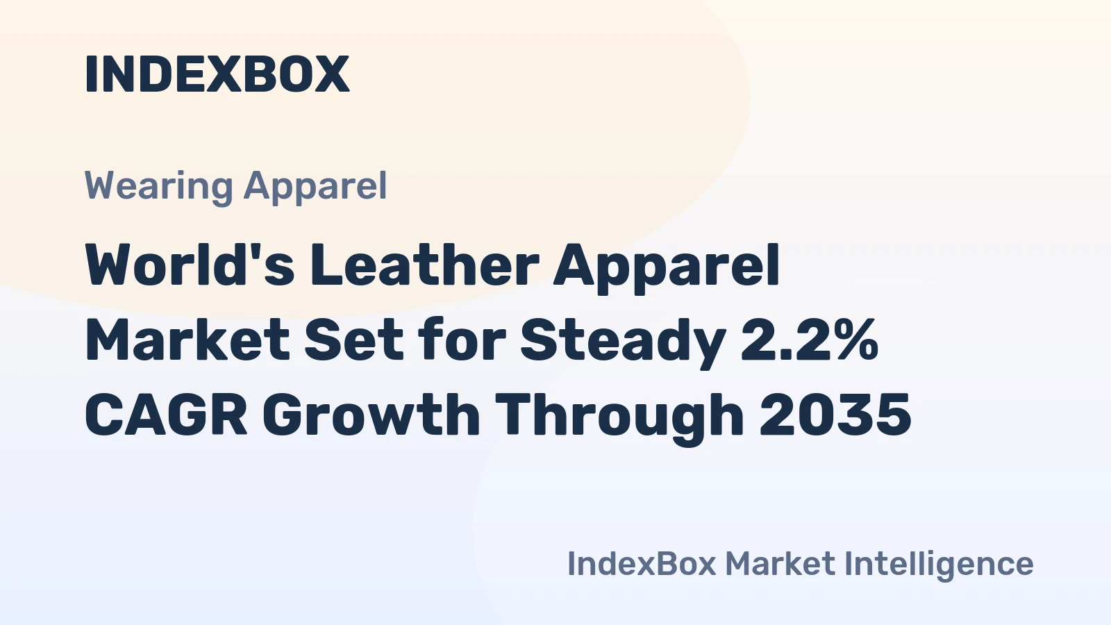 World's Leather Apparel Market Set for Steady 2.2% CAGR Growth Through 2035