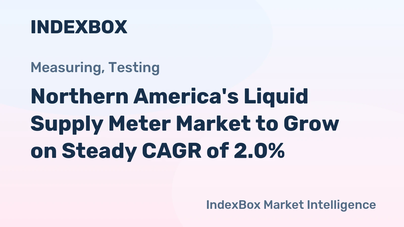 Northern America's Liquid Supply Meter Market to Grow on Steady CAGR of 2.0%
