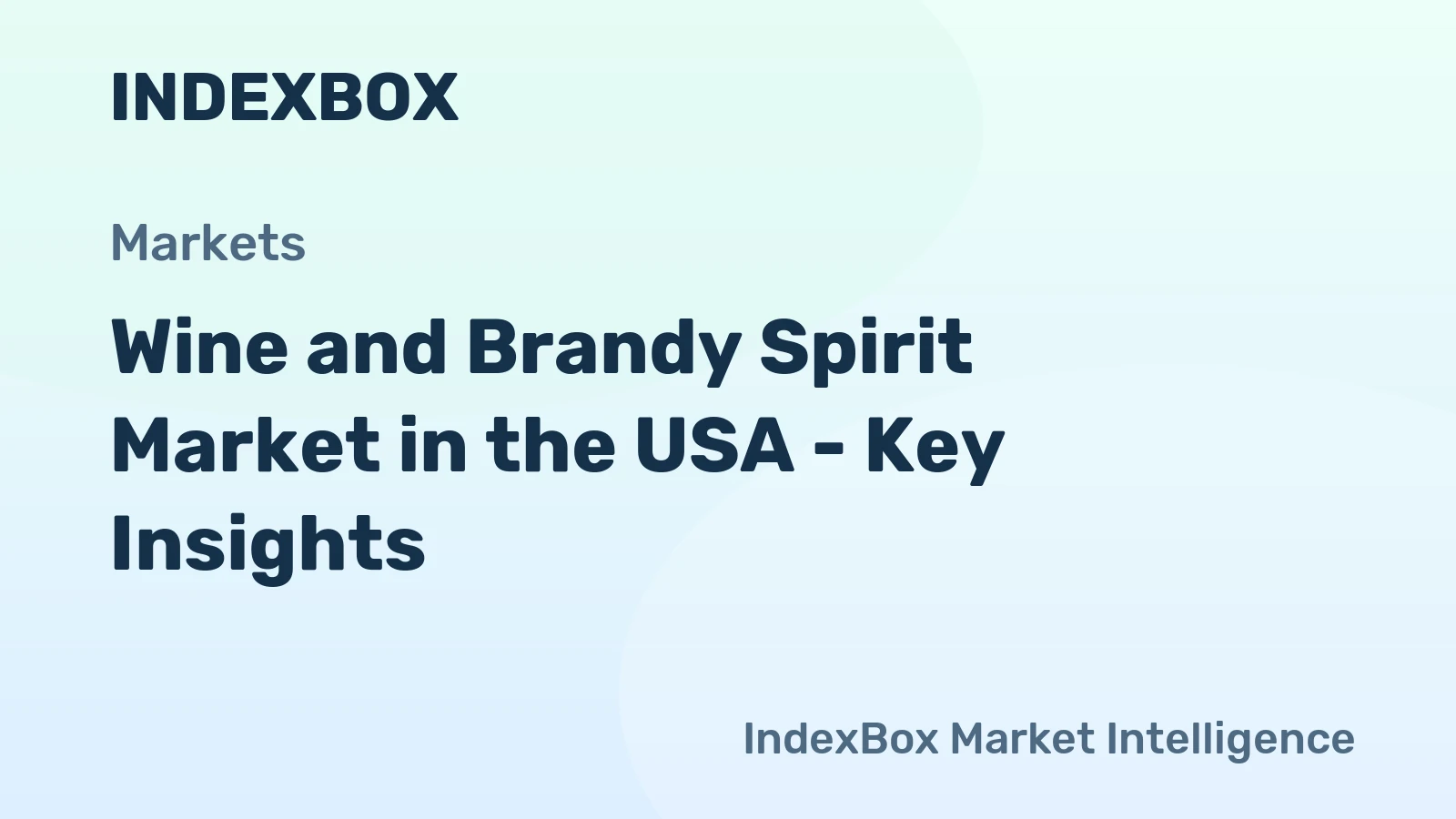 Wine and Brandy Spirit Market in the USA - Key Insights